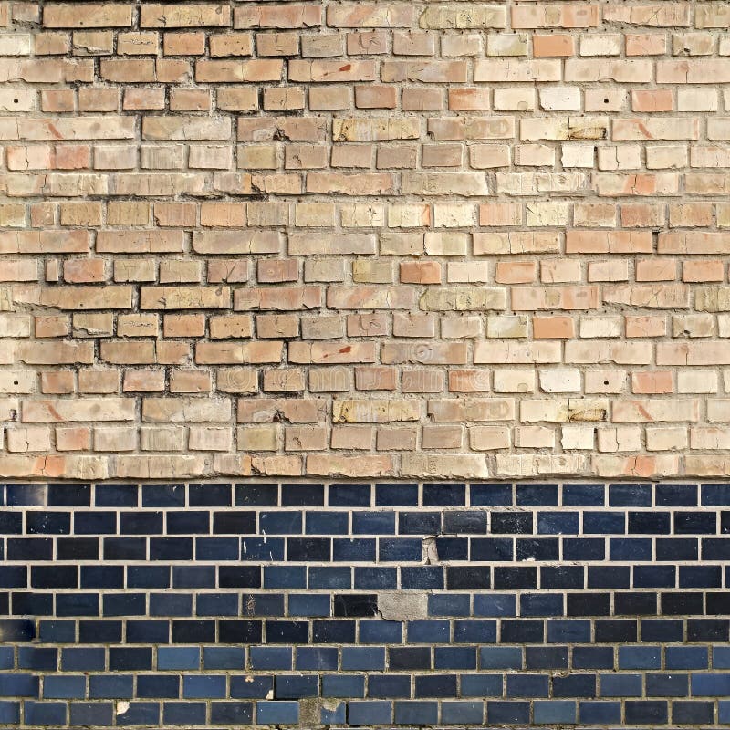 Brick Wall, Seamless Texture, Tile Stock Image - Image of cement ...
