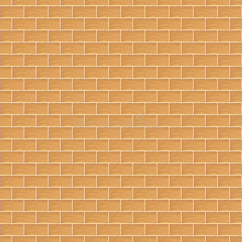 Brick Wall Seamless Vector Illustration Background. Texture Pattern for ...