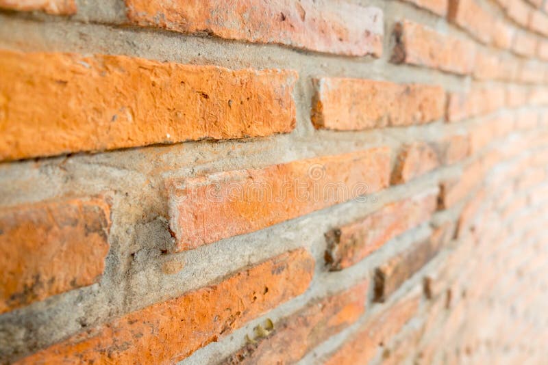 Brick wall stock image. Image of shallow, field, detail - 124268871