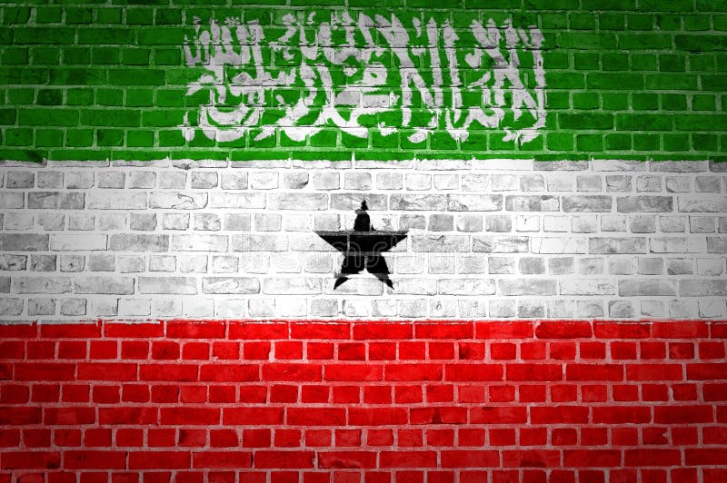 Brick Wall Somaliland stock illustration. Illustration of structure ...