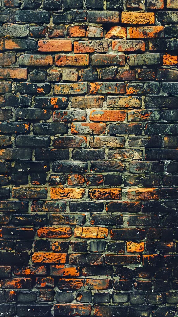 A Brick Wall with Some Old Bricks Stock Image - Image of bricks, mortar ...