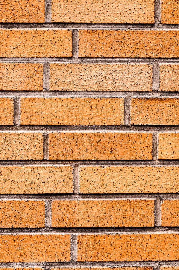 A Brick Wall with a Tan Color Stock Photo - Image of backdrop, rough ...
