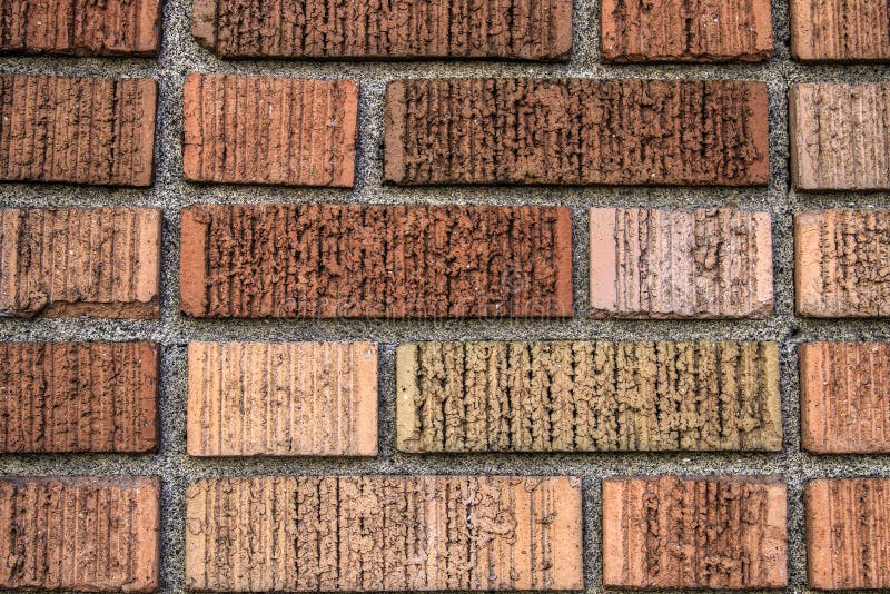 Brick Wall with Scroll Design Stock Photo - Image of texture, brick ...
