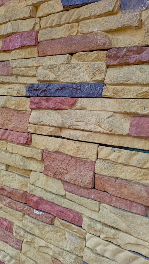 Brick Wall Texture Adds a Classic Touch To the Design. Stock Photo ...