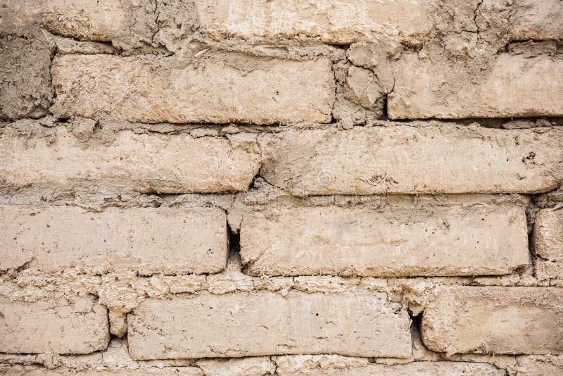 Brick Wall Texture Background, Old Brick Wall Row Stock Photo - Image ...