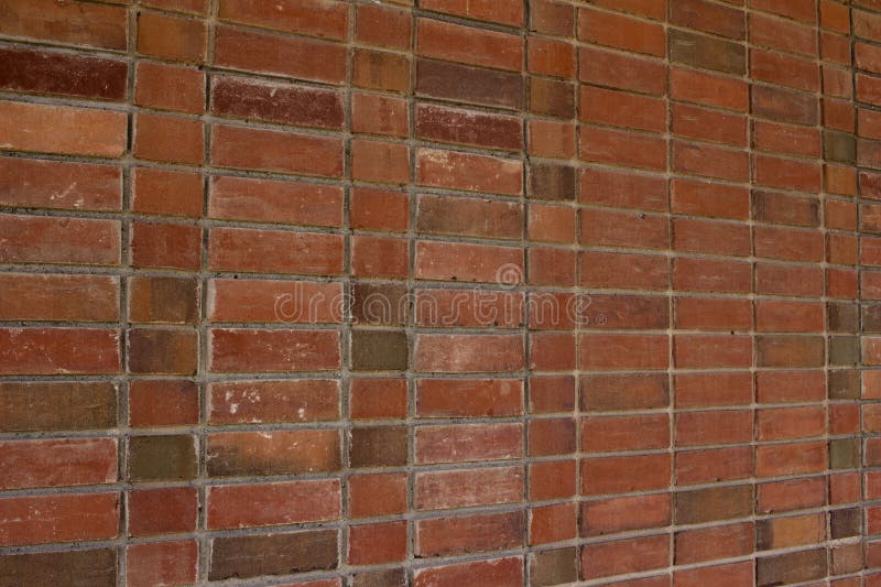 Brick Wall Texture Background with Red and Brown Bricks in a Stack Bond ...
