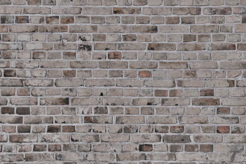 Brick Wall Texture. Beige Brick Pattern Background Stock Image - Image ...