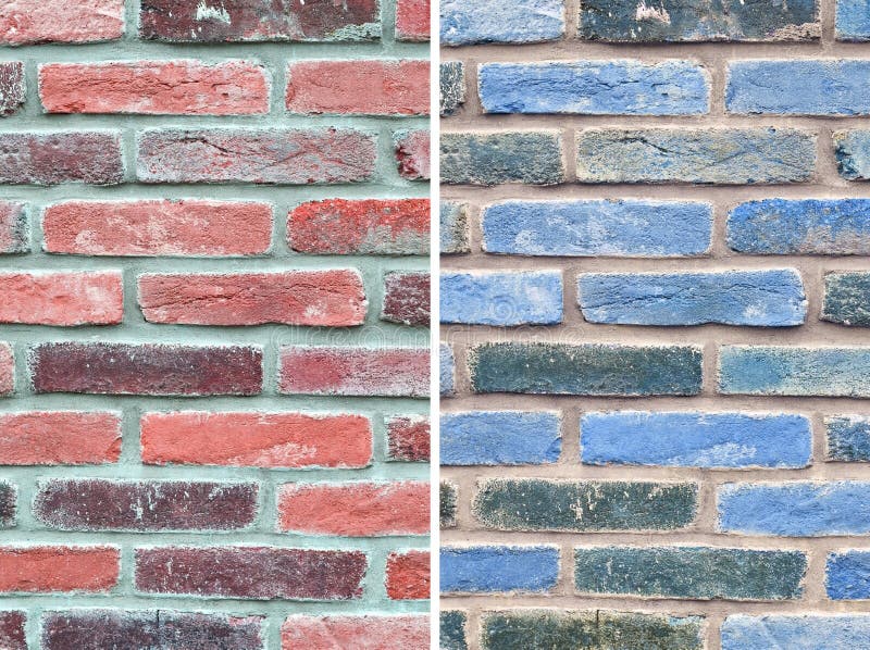Brick wall stock image. Image of bricks, orange, construction - 91436673