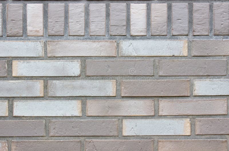 Brick Wall of Their Dark and Light Bricks, Texture Background, Vintage ...