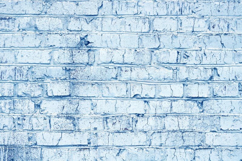 Brick Wall with Blue Bricks Stock Photo - Image of circle, tile: 338551348
