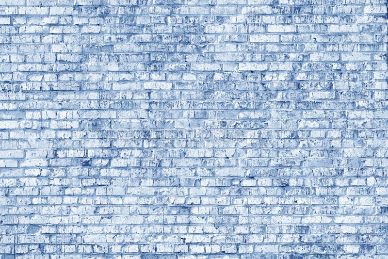 Brick Wall with Unusual Blue Bricks Stock Image - Image of architecture ...
