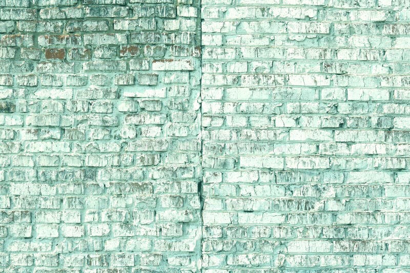 Brick Wall with Unusual Blue Bricks Stock Photo - Image of broken ...