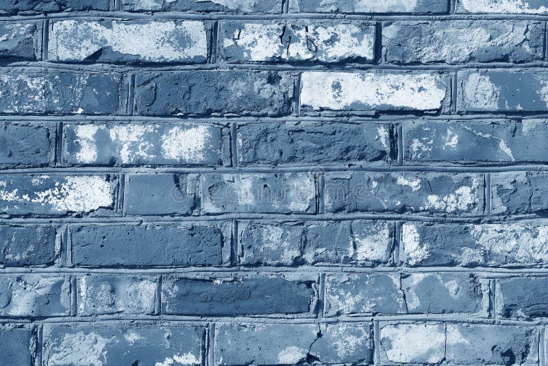 Brick Wall with Unusual Blue Bricks Stock Photo - Image of bricks, blue ...