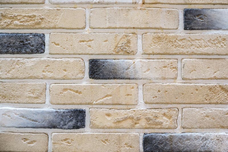 Brick Wall with Variegated Brown Bricks. Used As a Background Stock ...