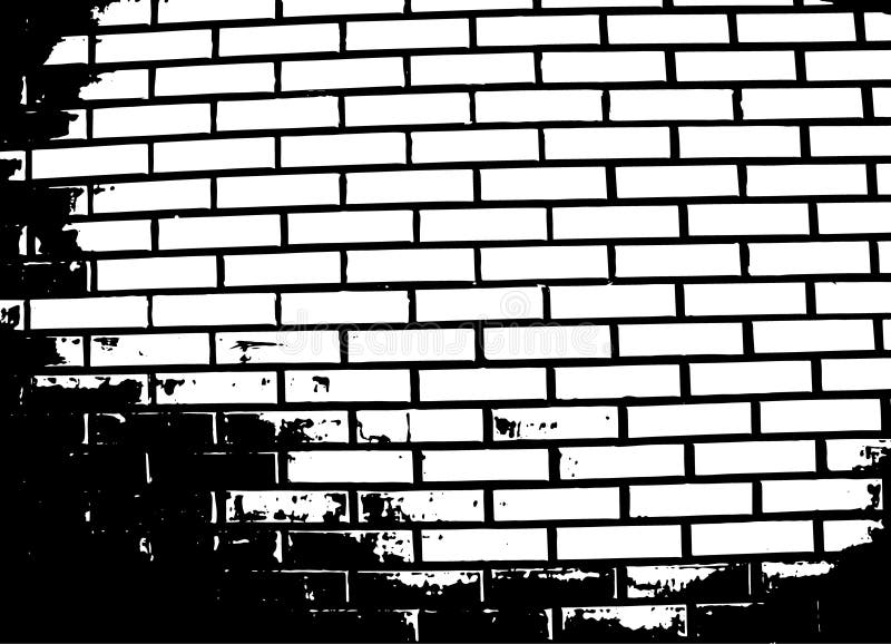 Brick Wall Vector Illustration Stock Vector - Illustration of texture ...