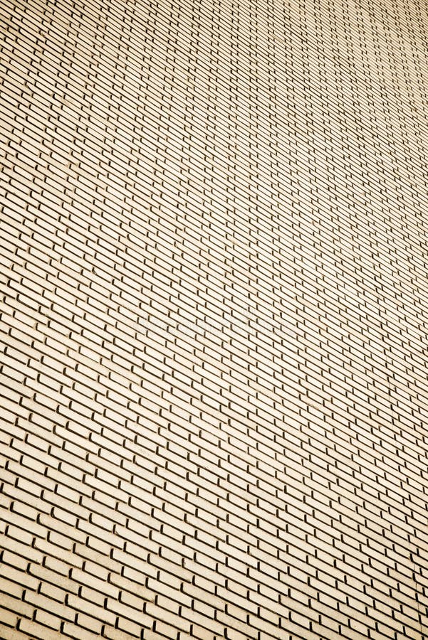 Brick wall view stock photo. Image of brown, close, architecture ...