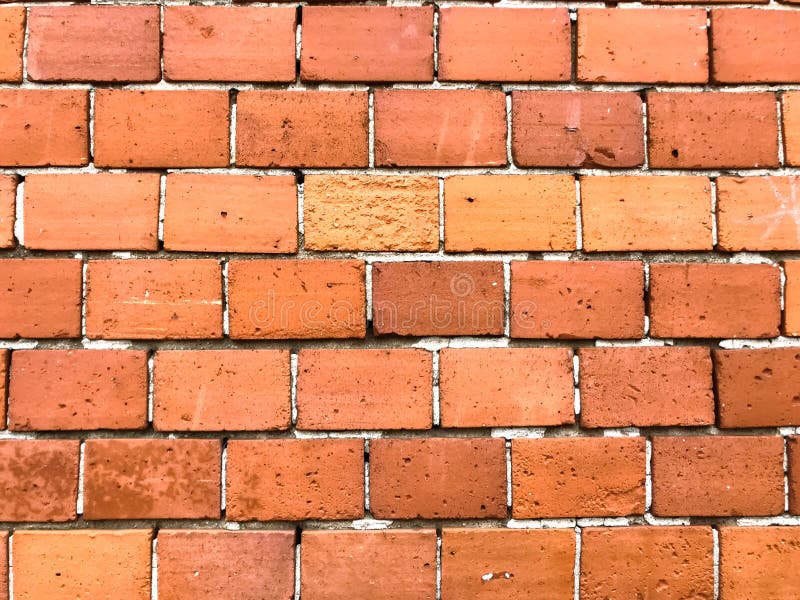 A Brick Wall with a White Border Stock Photo - Image of wall, brickwork ...