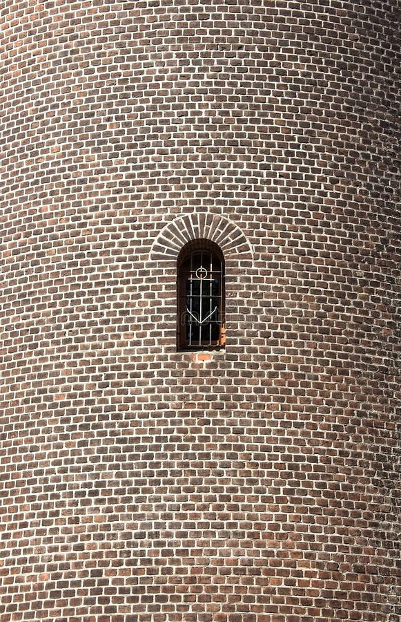 Brick Wall with the Window. Stock Photo - Image of close, architecture ...