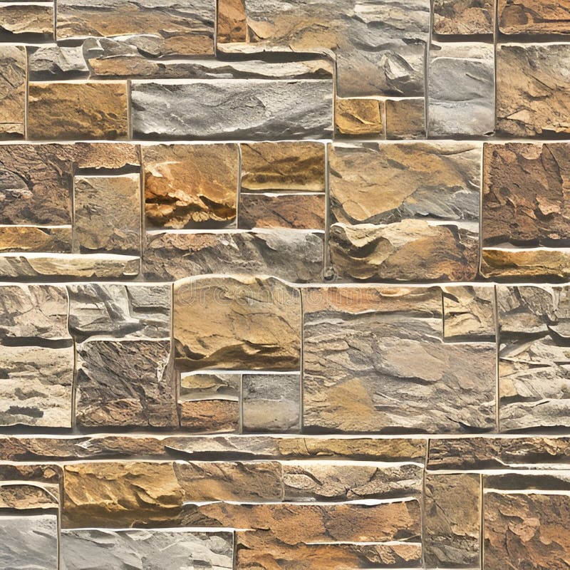 Brick Wall Background Texture, Stone Brick Puzzle Material, Building ...