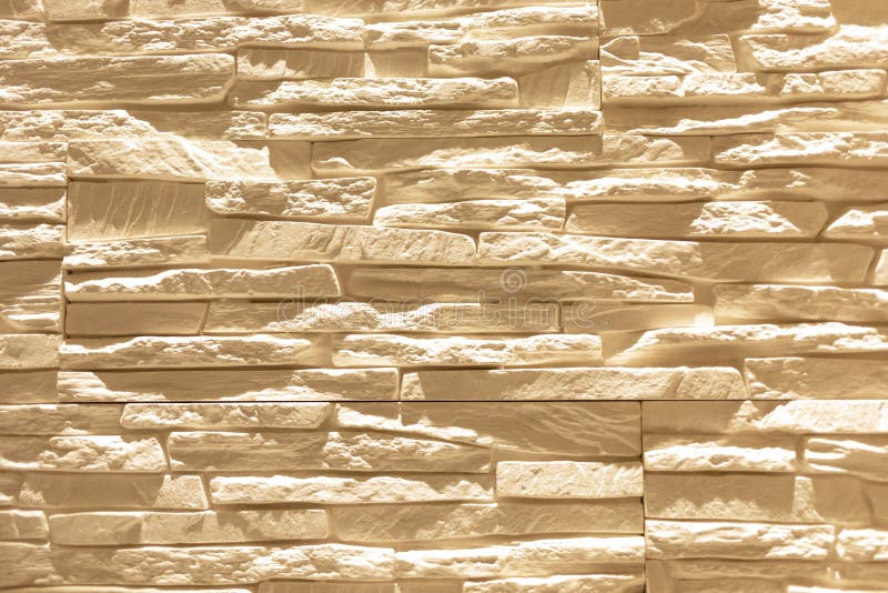 Brick of White Beige Decorative Stones,tiles in Appropriate Manner ...