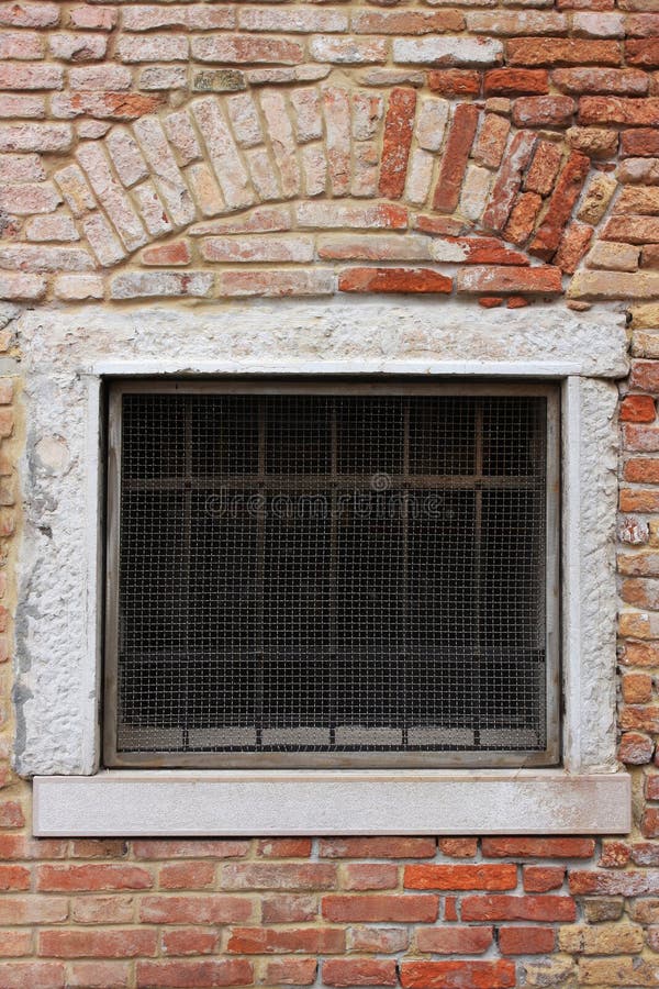 Brick window stock image. Image of texture, gritty, house - 6099033
