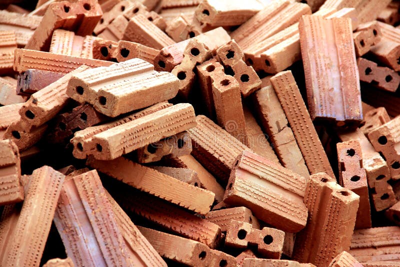 Scrap Bricks and Brickbat stock photo. Image of aged - 61389848