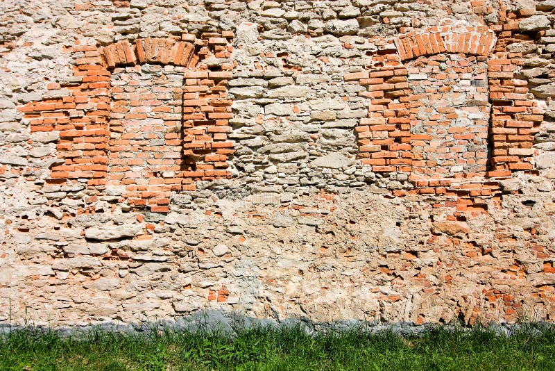 Bricked up windows stock photo. Image of backgrounds - 49410614