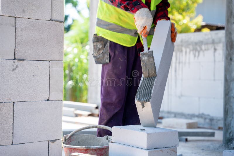 Lightweight bricks. stock photo. Image of lightweight - 27838226
