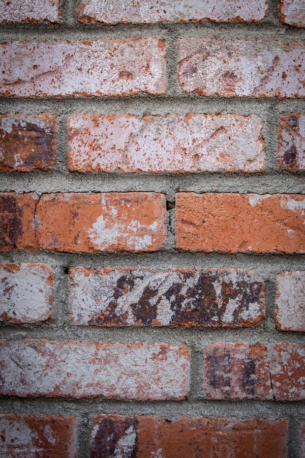 Weathered Brick Wall Texture Stock Photo - Image of facade, structural: 373283262