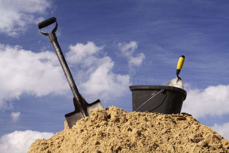 Bricklayer tools stock photo. Image of symbol, residence - 887510