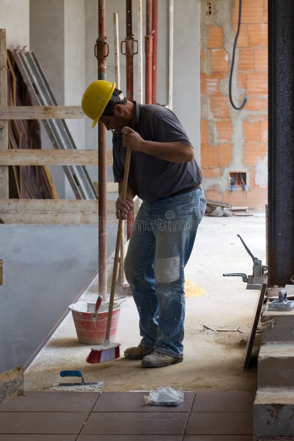 Bricklayer stock image. Image of builders, equipment - 41012879