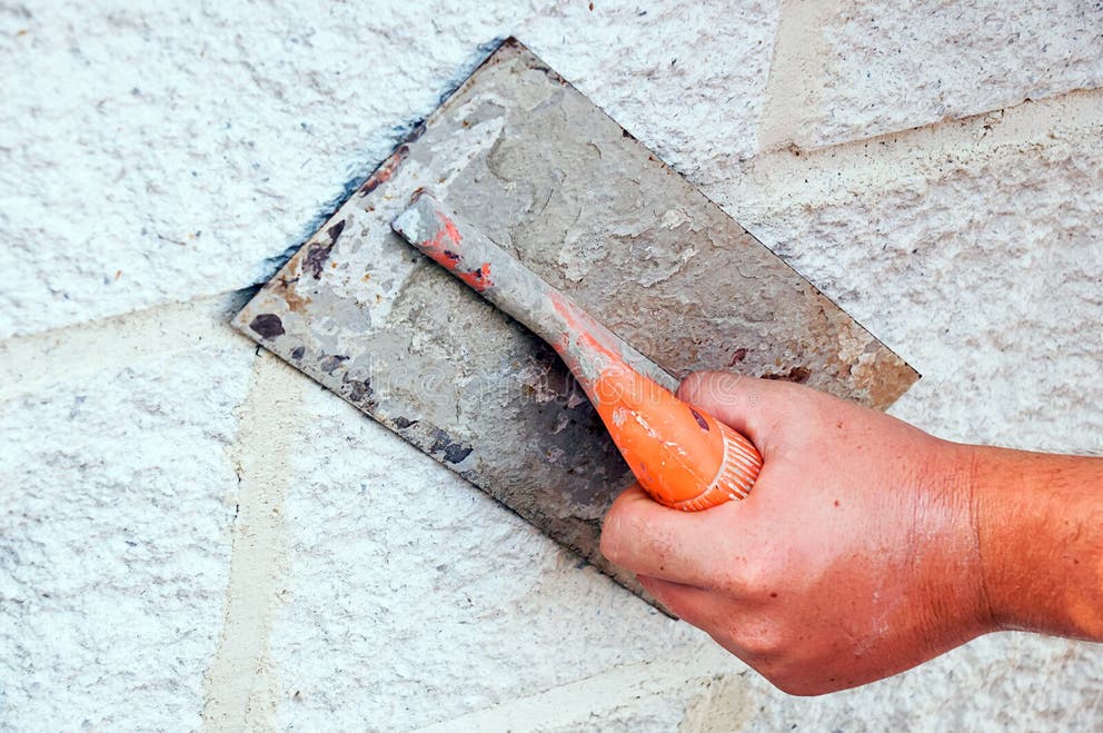 Bricklayer stock image. Image of cement, activity, road - 39154545