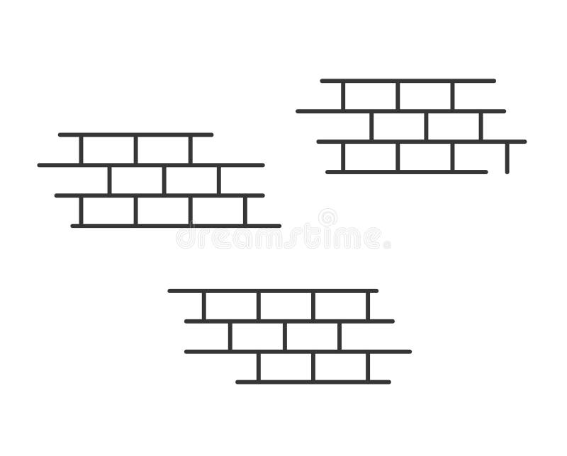 Bricks Line Art Stock Illustrations – 1,582 Bricks Line Art Stock ...