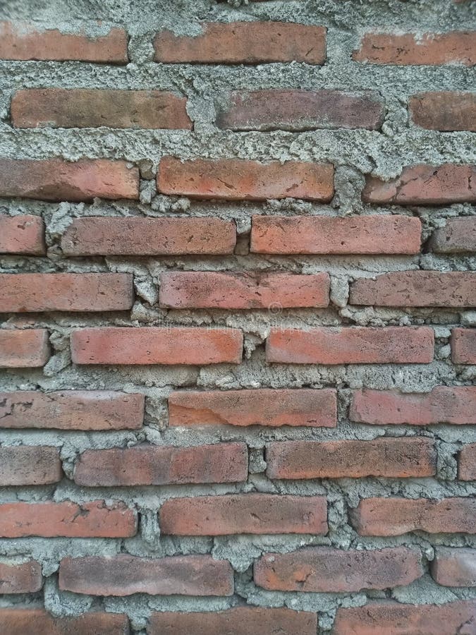 Bricks and Cement Arranged so Neatly As a Background Stock Photo ...