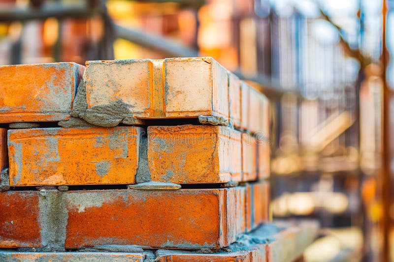 Bricks a Common Construction Material in the Building Sector Stock ...