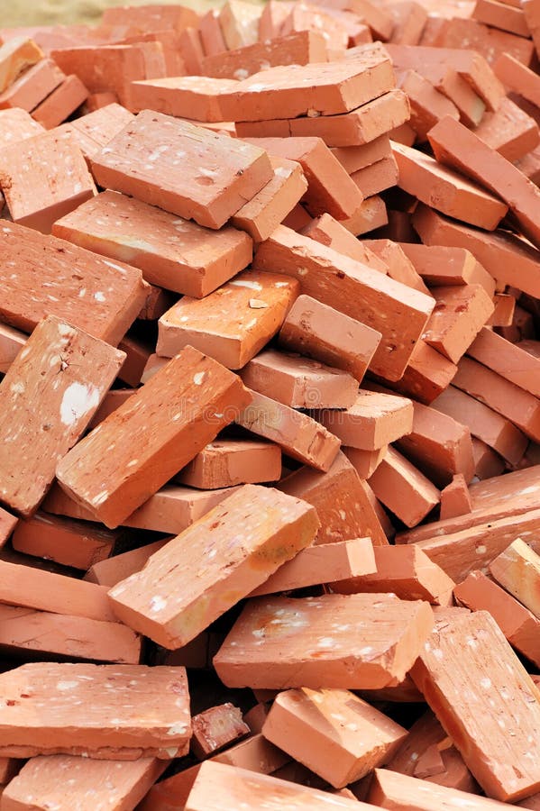 Bricks for construction stock photo. Image of wall, concrete - 24529598