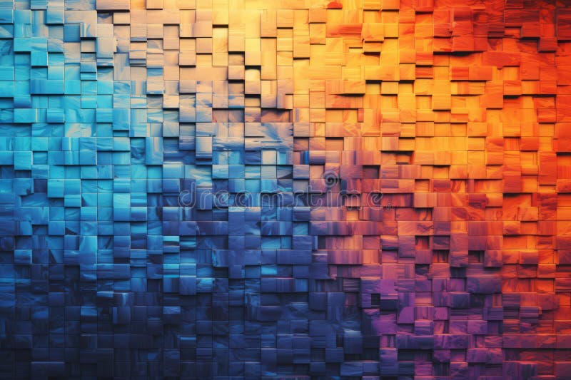 Brick Material Structure Background Stock Illustration - Illustration ...