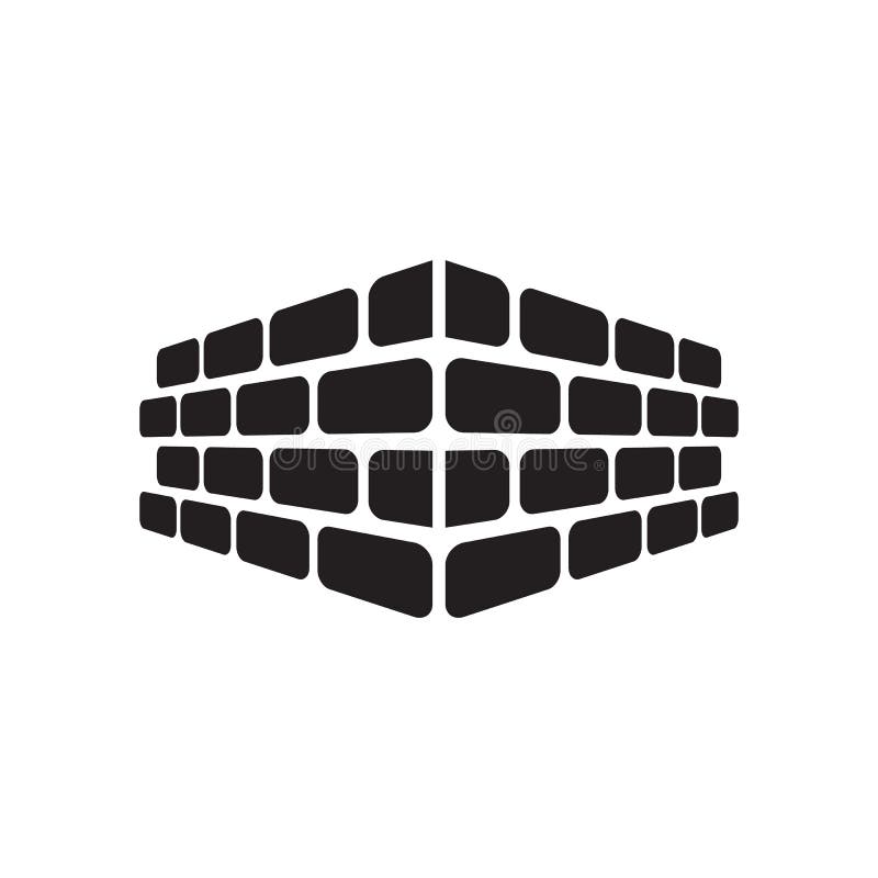 Bricks icon illustration stock illustration. Illustration of marketing ...