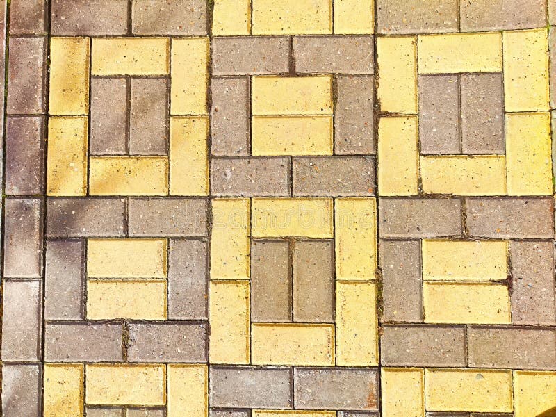 Bricks are Like Tiles on a Path or Sidewalk. Background, Texture ...