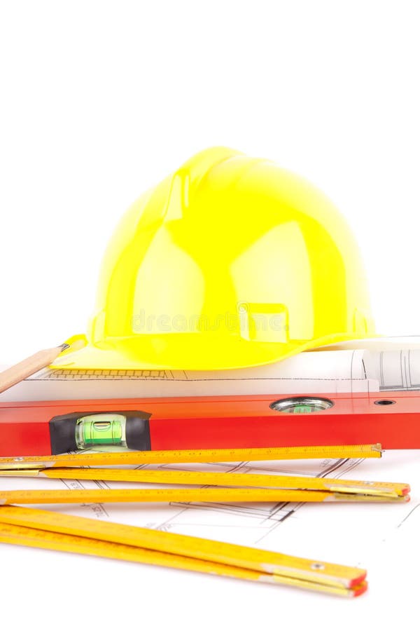 Bricks and Mason Construction Tools Stock Photo - Image of home ...