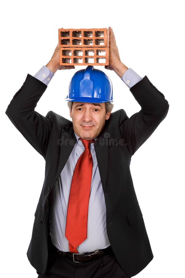Bricks stock photo. Image of business, orange, expressive - 34049764