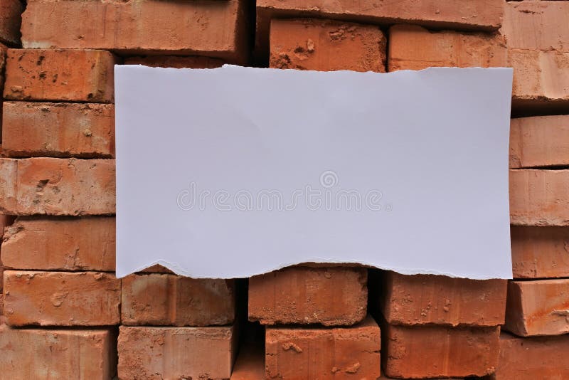 Paper Bricks Wall stock photo. Image of logs, sustainable - 28454702