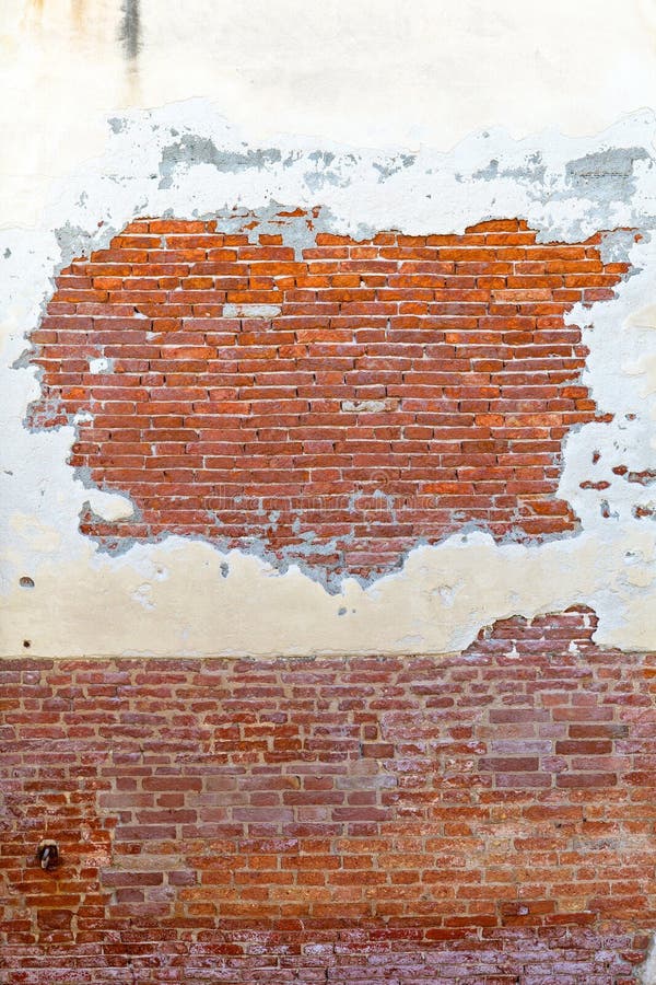 Bricks Peeling Off stock photo. Image of europe, facade - 178699772