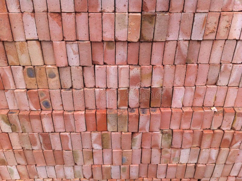 The Construction Waste Bricks Stock Photo - Image of break, rubbish ...