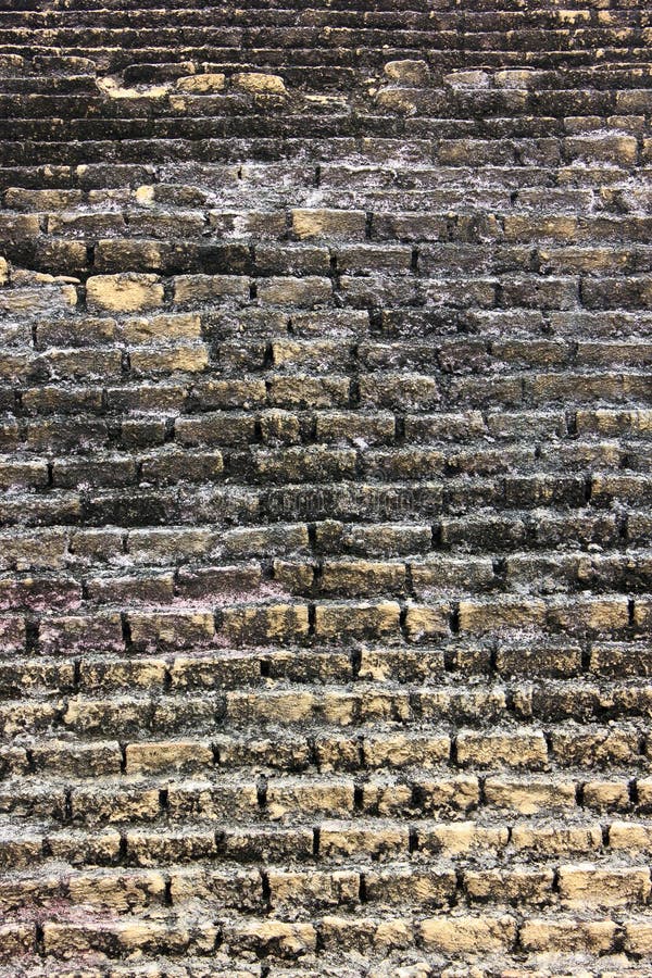 Mason and brick pyramid stock image. Image of clay, creativity - 13708455