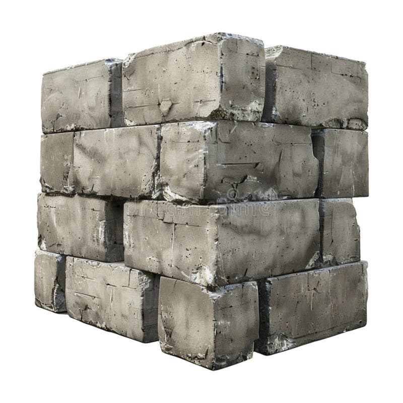 Bricks Stack on Transparent Background - Ai Generated Stock ...