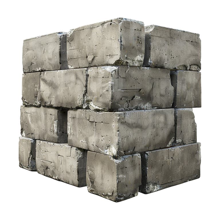 Bricks Stack on Transparent Background - Ai Generated Stock ...