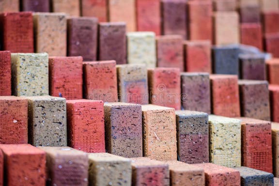 Diagonal Brick Pattern stock photo. Image of dirty, detail - 187828824