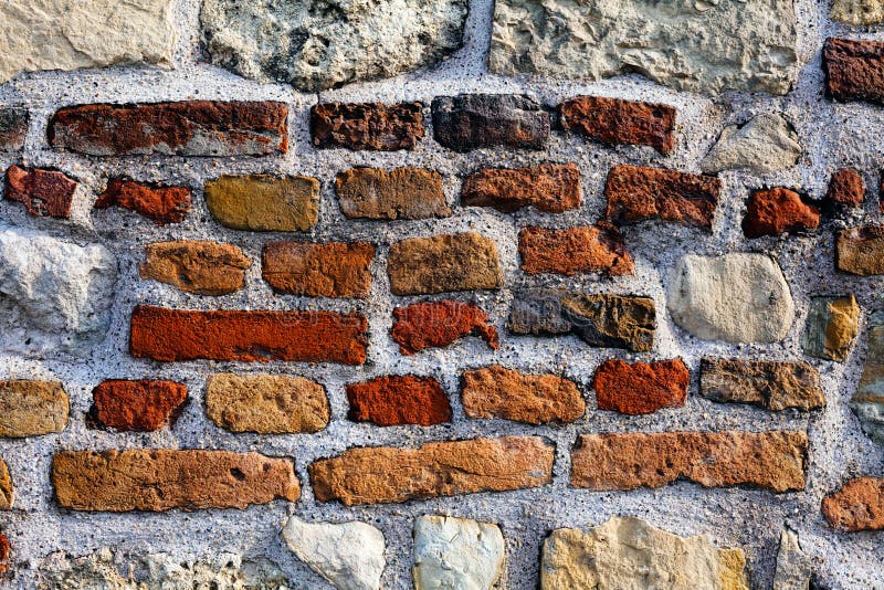 Bricks and stones stock photo. Image of rust, weathered - 73785888