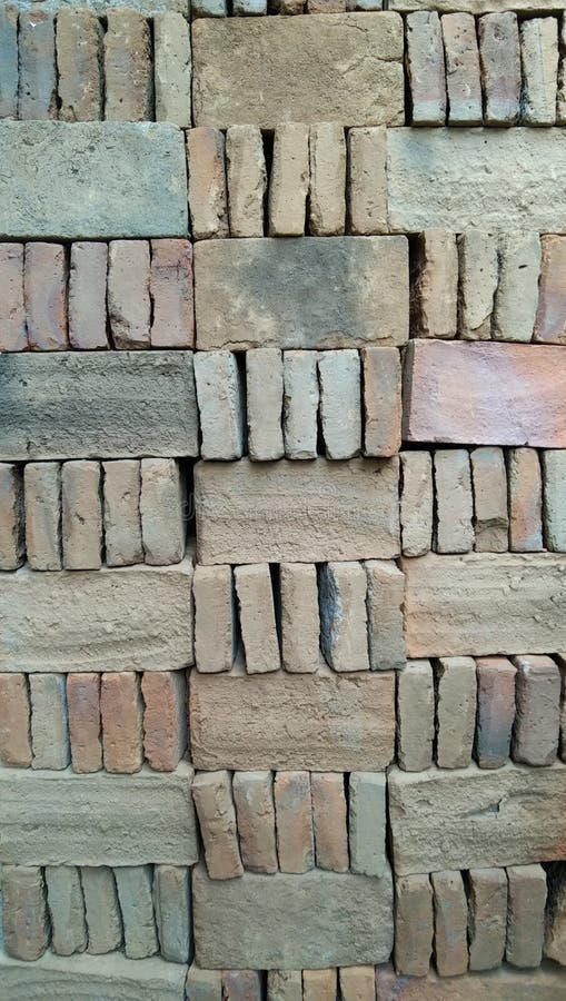 Bricks are Suitable for Natural Backgrounds Stock Photo - Image of ...